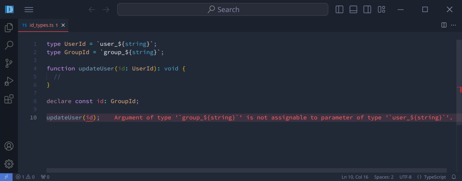 Adding type safety to object IDs in TypeScript - Velopen
